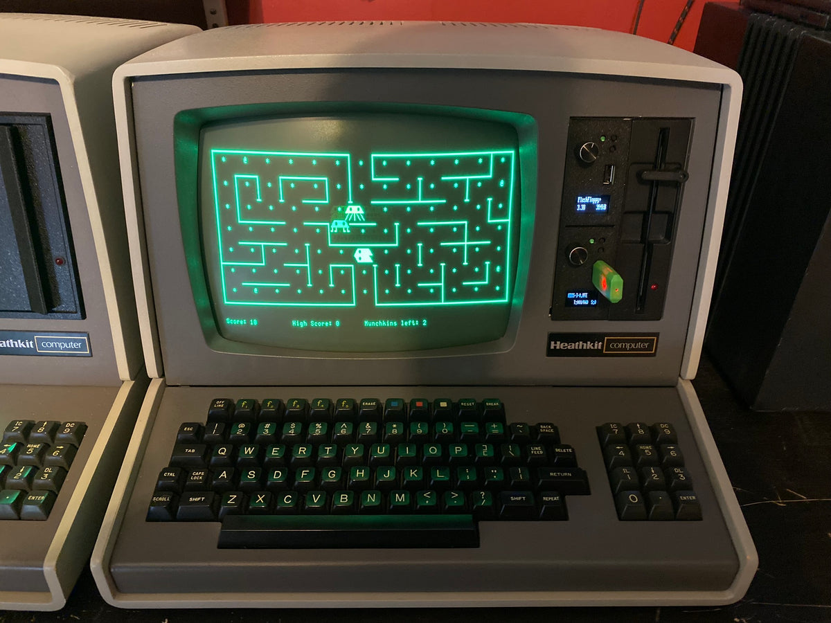 Heathkit H89 with 2 Gotek drives – Bonus Life Computers