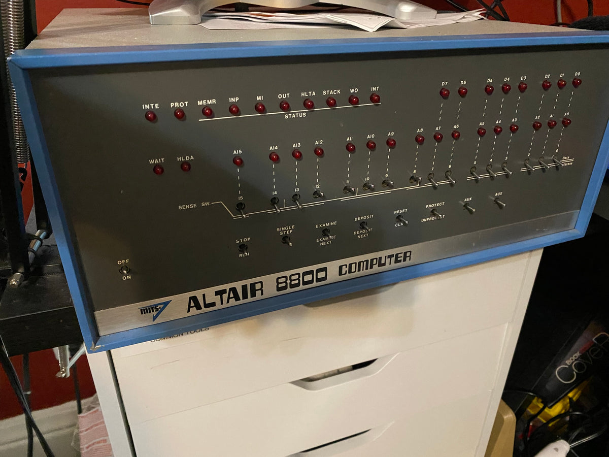 Altair 8800 S/N 223095K – Bonus Life Computers