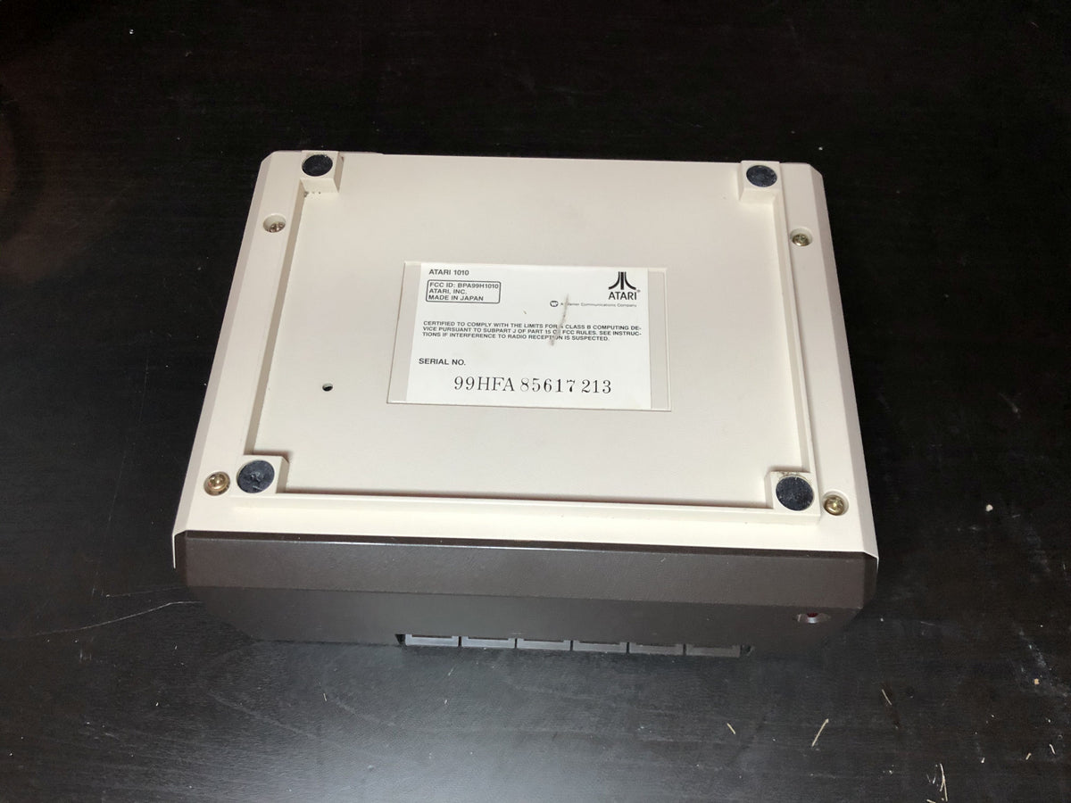 Atari 1010 Tape Drive (For Parts) – Bonus Life Computers