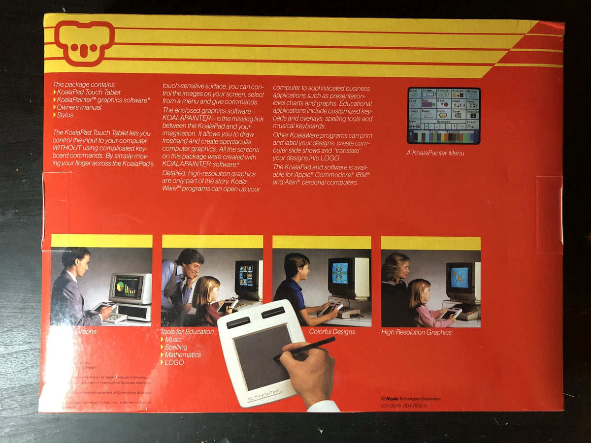 KoalaPad (Commodore 64) NEW IN BOX – Bonus Life Computers